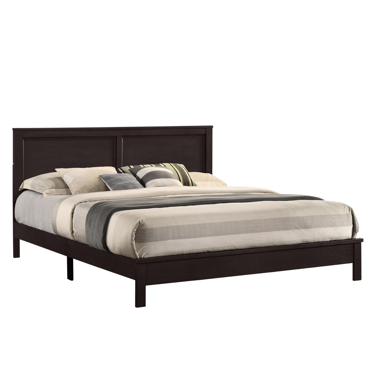 ARIES 5/0 Q PANEL BED-HB/FB/RAILS-MERLOT | Big's Furniture (NV) - Multi ...